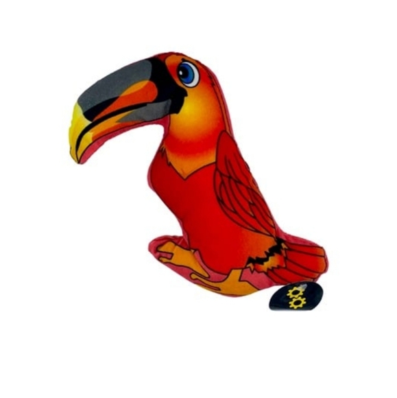Toys | Parrot Macaw Plush 8 Red Cute Flying Bird Stuffed Animal Toy ...